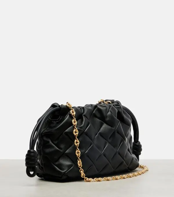 Loewe Flamenco Mini Clutch In Calf Leather - Black