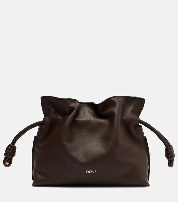 Loewe Flamenco Mini Clutch - Brown