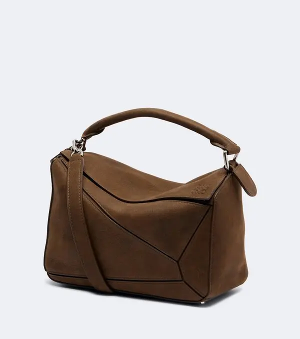 Loewe Puzzle Small Leather Top-handle Bag - Brown