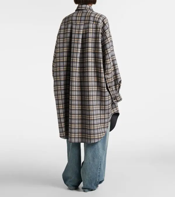 Loewe Reversible Wool And Cashmere Coat