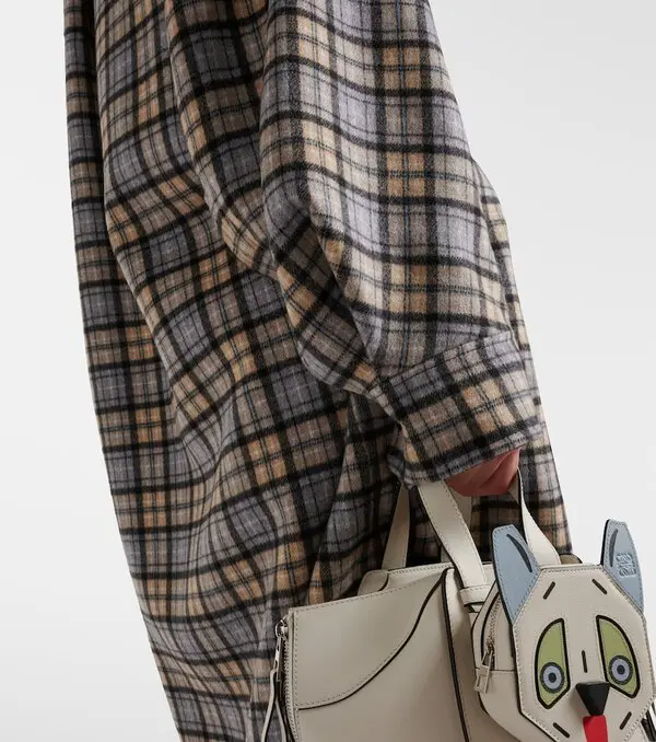 Loewe Reversible Wool And Cashmere Coat