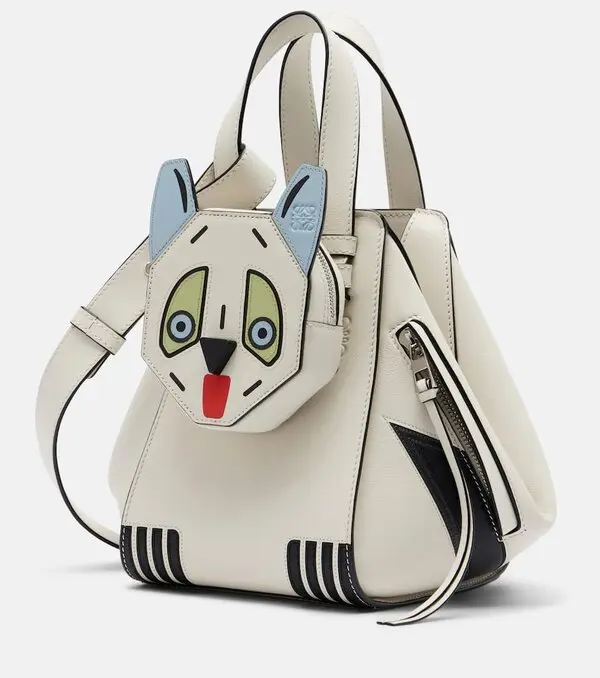Loewe X Louis Wain Futurist Cat Hammock Tote Bag - White