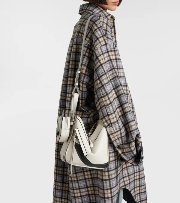 Loewe X Louis Wain Futurist Cat Hammock Top-handle Bag - White