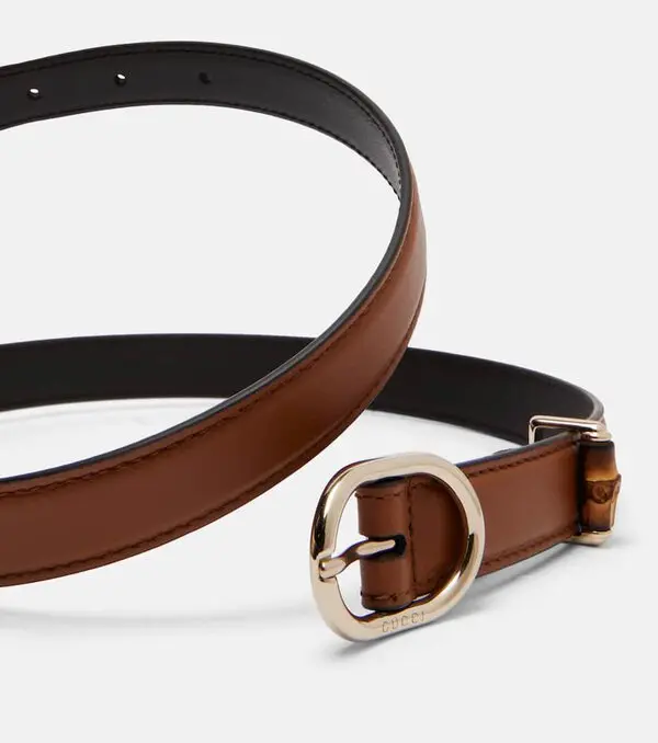 Gucci Bamboo Leather Belt