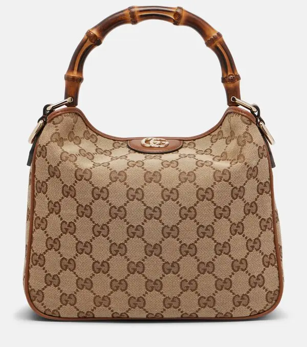 Gucci Diana Gg Canvas Small Tote Bag