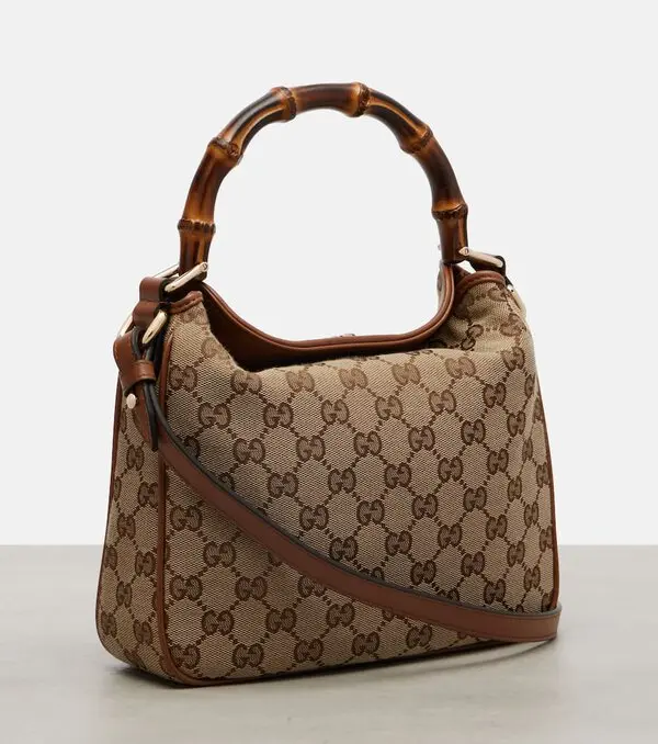 Gucci Diana Gg Canvas Small Tote Bag