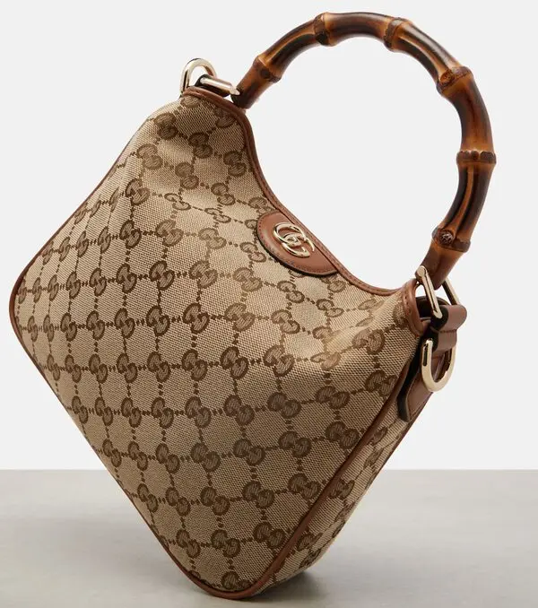 Gucci Diana Gg Canvas Small Tote Bag