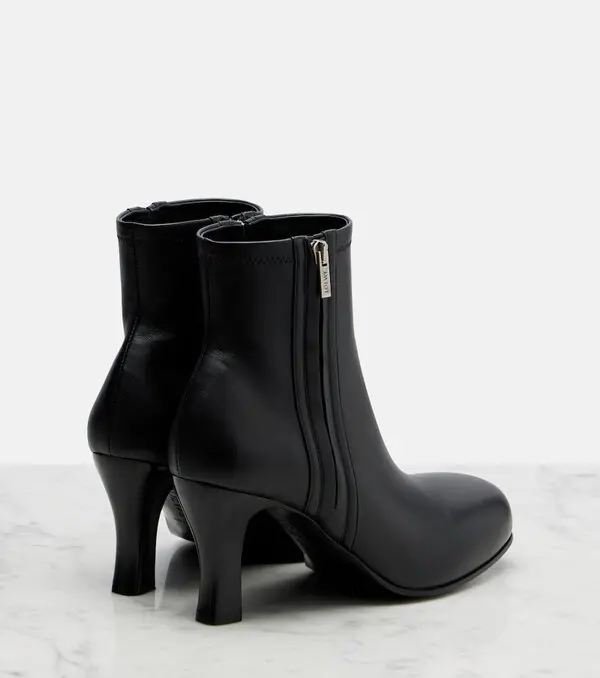 Loewe Bobine 90 Leather Ankle Boots