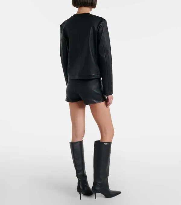 Stouls Roxie Leather Shorts