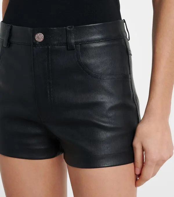Stouls Roxie Leather Shorts