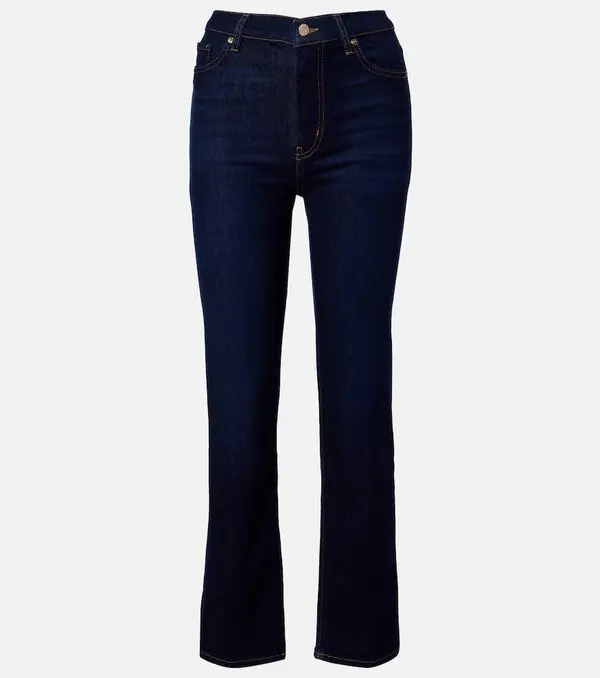 FRAME Le Sleek Straight Jeans - Blue