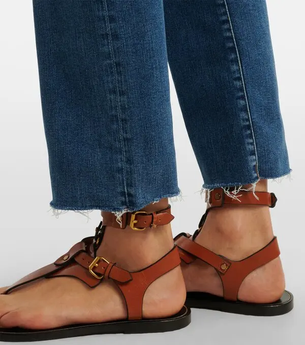 FRAME Le Sleek Straight Jeans - Blue