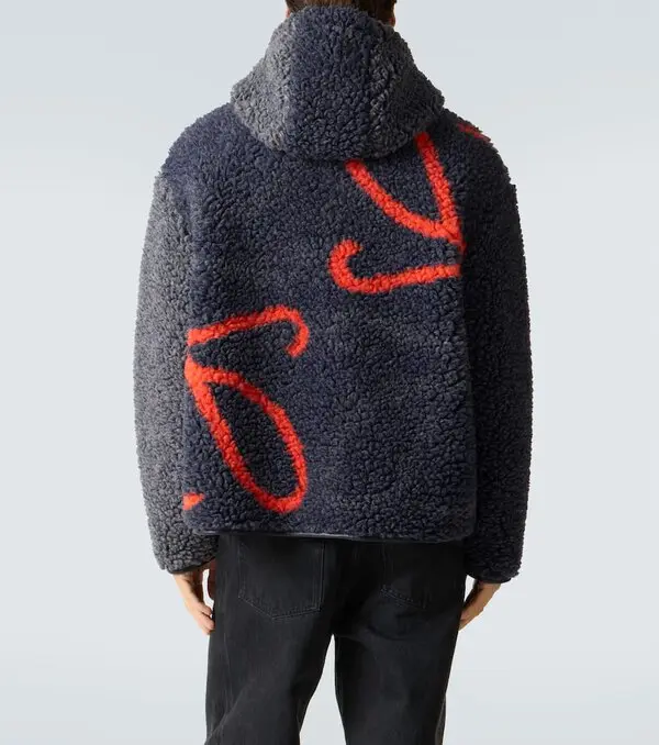 Loewe Anagram Fleece Jacquard Jacket