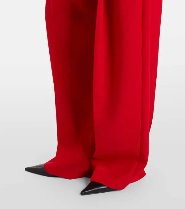 Sportmax High-rise Wide-leg Trousers