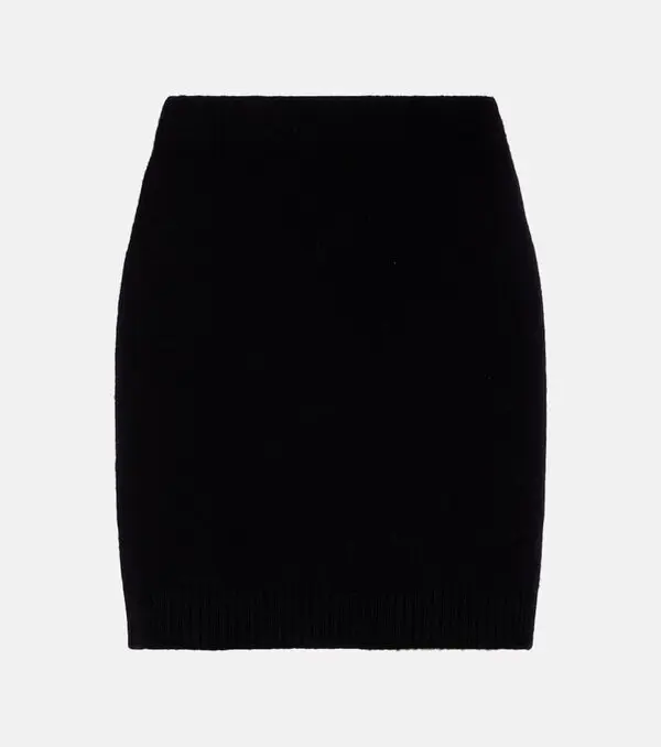 Vince Knitted Miniskirt - Black