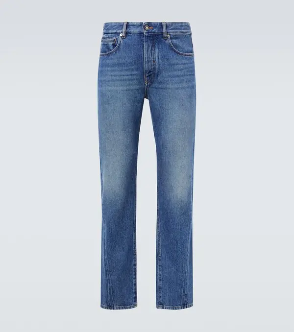 Givenchy Couture Seam Straight Jeans