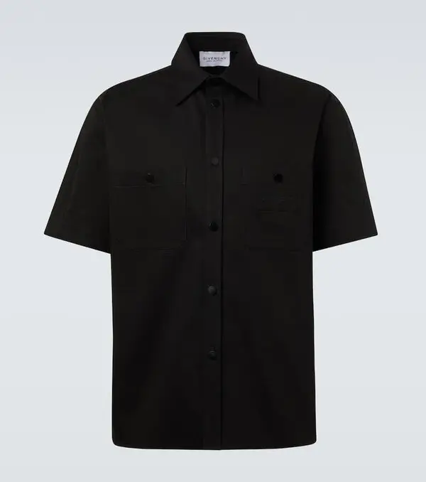Givenchy Cotton Twill Bowling Shirt