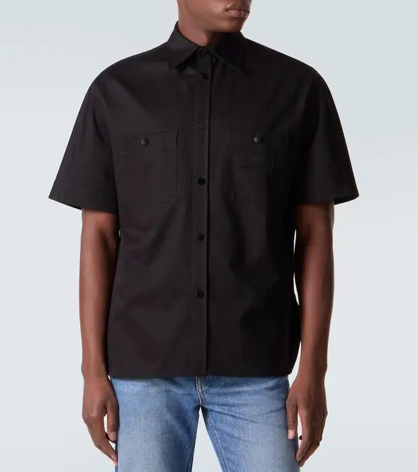 Givenchy Cotton Twill Bowling Shirt