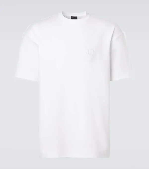 Giorgio Armani Cotton Jersey T-shirt - White
