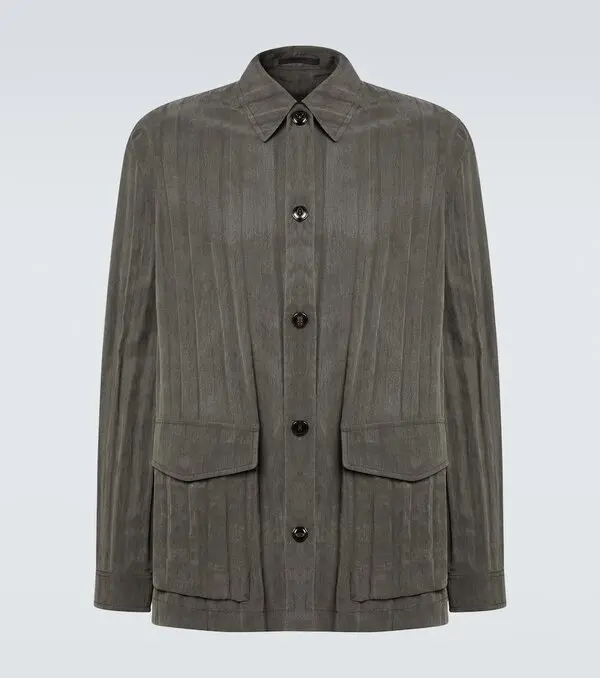 Giorgio Armani Canvas Overshirt