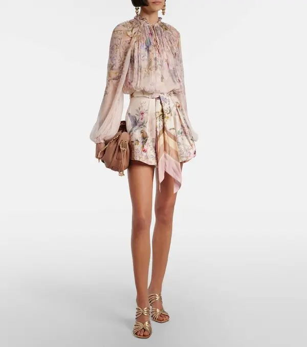 Zimmermann Rebellion Printed Blouse