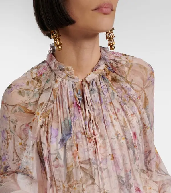Zimmermann Rebellion Printed Blouse