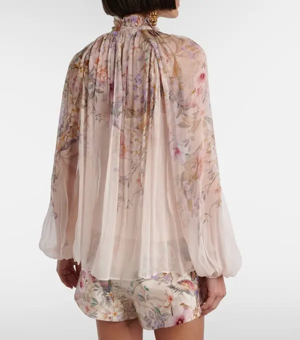 Zimmermann Rebellion Printed Blouse