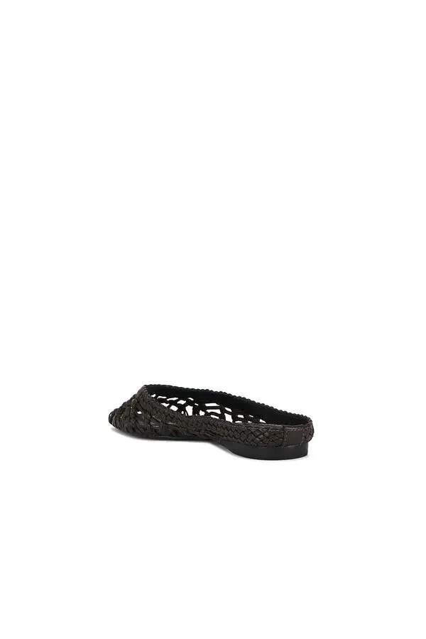 Staud Otto Hand-knotted Flat Mule