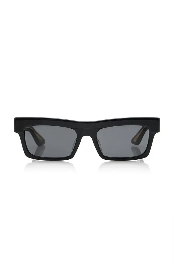 Khaite X Oliver Peoples 1985c Square Sunglasses - Black