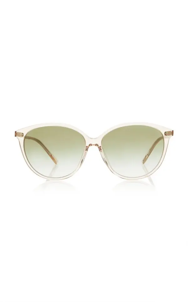 Oliver Spencer Soleau Round-frame Sunglasses - Light Pink