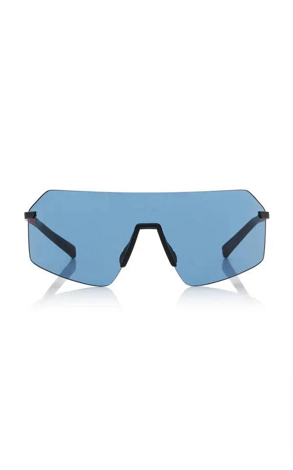 Prada Mask-frame Sunglasses - Grey