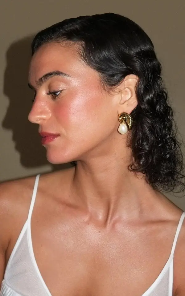LELET NY Denise 14k-plated Pearl Drop Earrings
