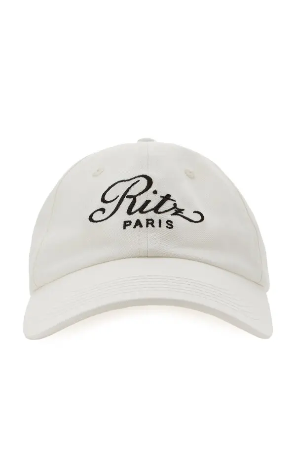 FRAME X Ritz Paris Cotton Baseball Cap - White