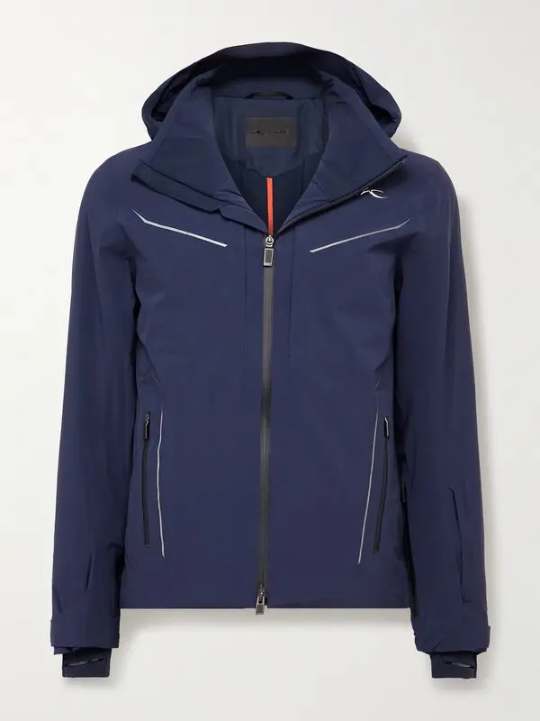 Kjus Formula Padded Hooded Ski Jacket - Blue