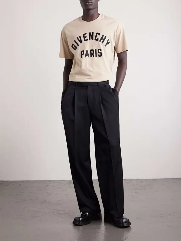 Givenchy Logo-appliquéd Cotton-jersey T-shirt