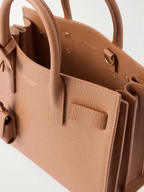 Saint Laurent Sac De Jour Nano Tote - Brown