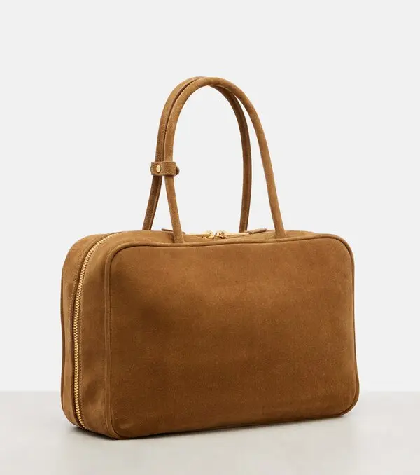 Miu Miu Beau Large Suede Top-handle Bag