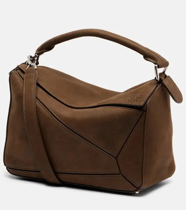 Loewe Small Puzzle Top-handle Bag - Brown