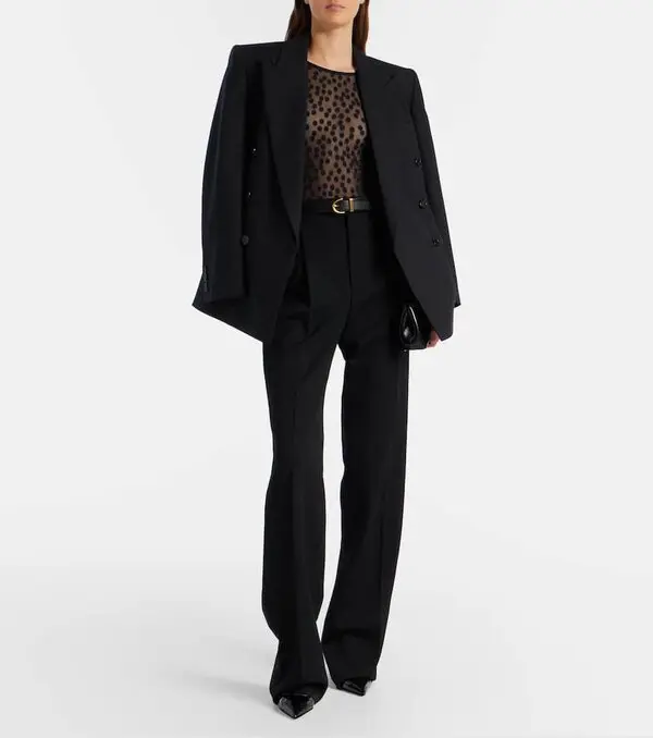 Wolford Sweet Dots Bodysuit - Black