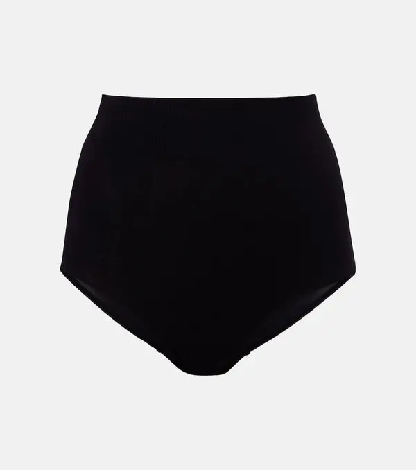 Wolford Knitted High-rise Shorts - Black