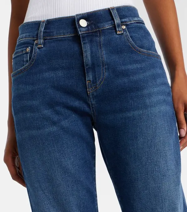 Ag Ex-boyfriend Mid-rise Slim Jeans