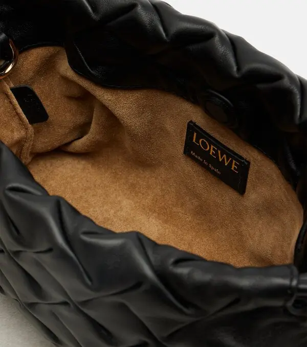 Loewe Flamenco Mini Leather Clutch