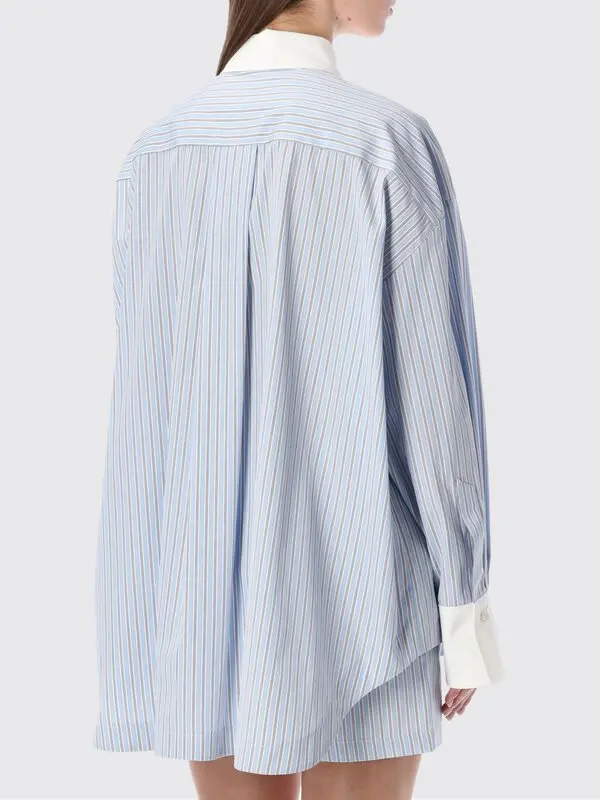 Attico Striped Shirt - Blue