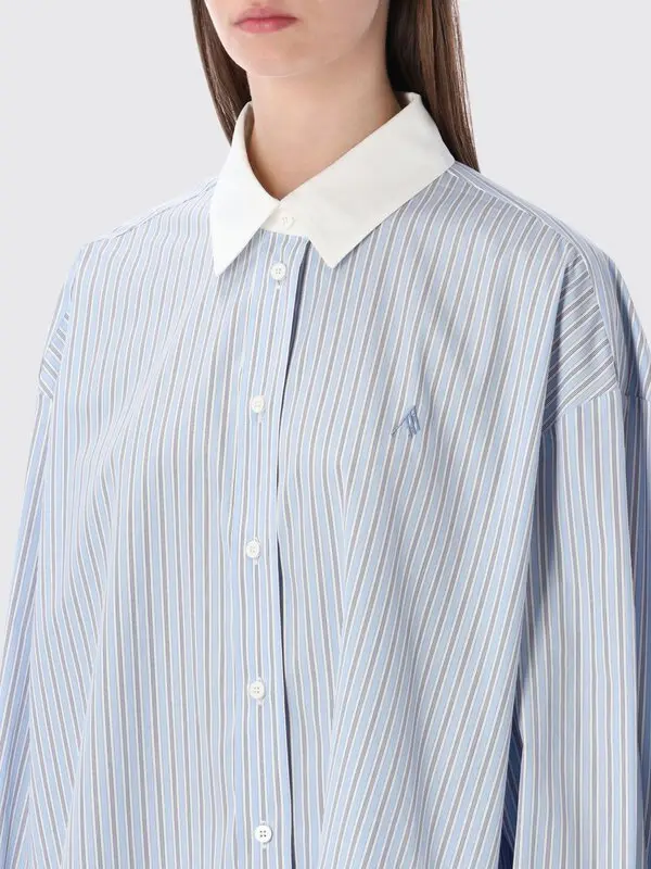 Attico Striped Shirt - Blue