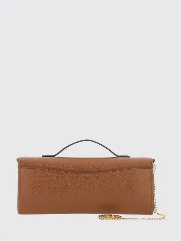 Michael Kors Turn Lock Top Handle Bag - Brown