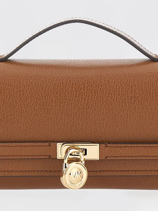 Michael Kors Turn Lock Top Handle Bag - Brown