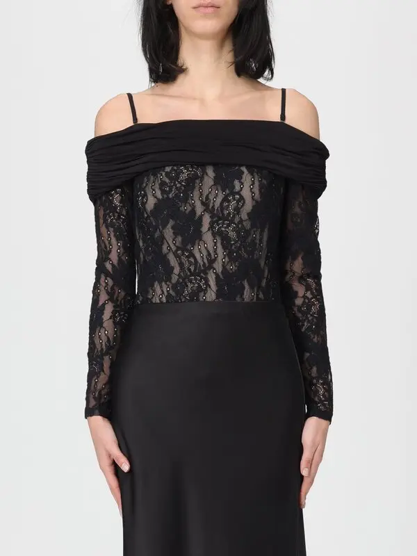 Zimmermann Off-the-shoulder Lace Bodysuit - Black