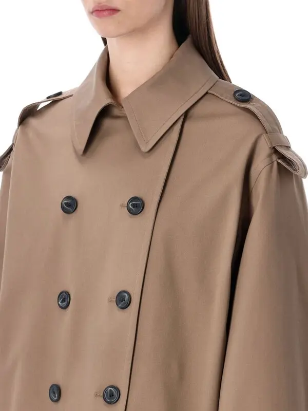 BY MALENE BIRGER Double-breasted Jacket - Brown