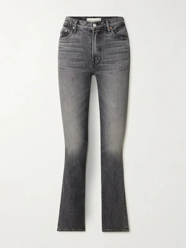 MOTHER The Insider Skimp High-rise Bootcut Jeans