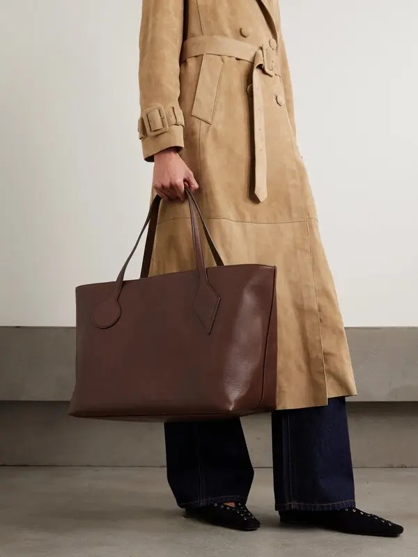 LIFFNER Sprout Leather Tote - Brown